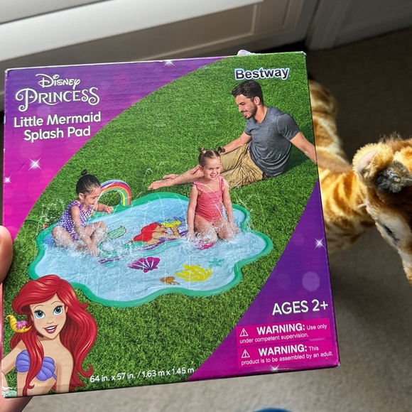 Disney | Swim | Disney Princess Little Mermaid Sprinkler Water Splash ...